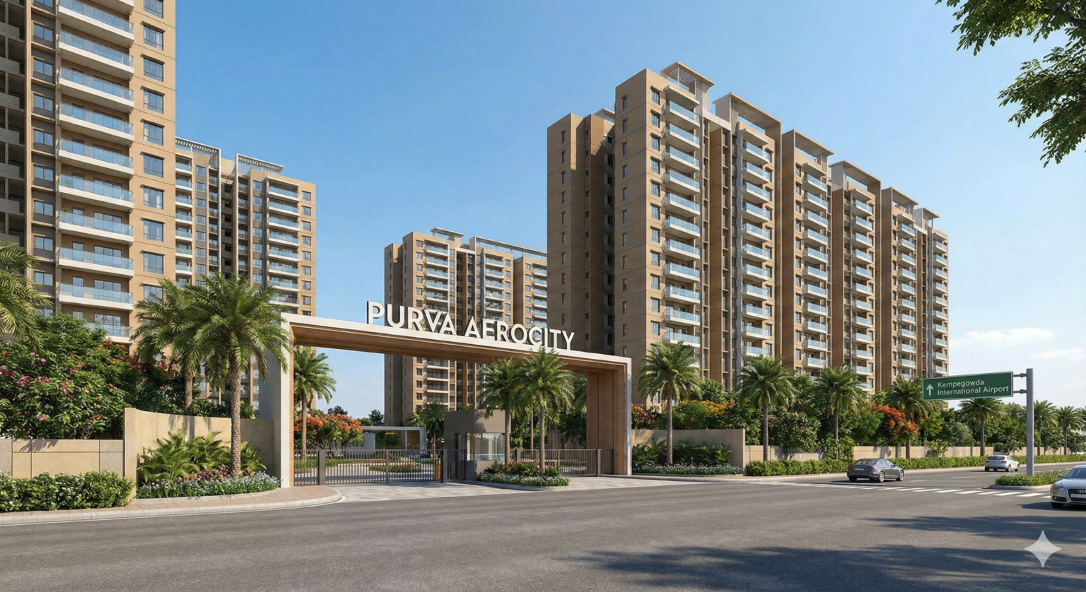 Purva Aerocity Chikkajala Bangalore - Puravankara Apartments